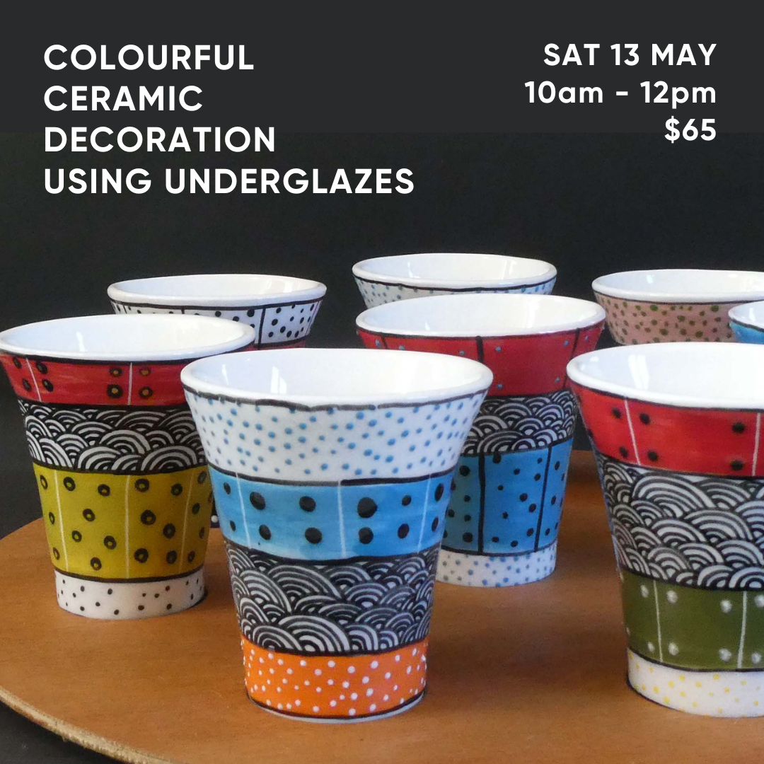 Colourful Ceramic Decoration using Underglazes